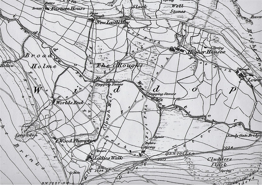 1851 OS Map | Widdop Info